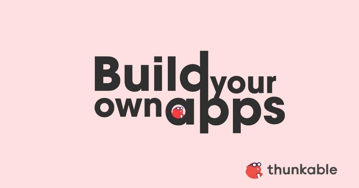 Built With Mongodb Thunkable Brings The Power Of App Development To